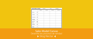 Sales Model Canvas: Desenhe seu processo de vendas!